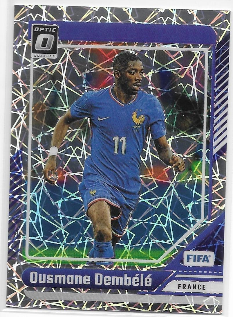 2024-25 Panini Donruss Fifa - Optic Ousmane Dembele #107 Velocity Prizm ...