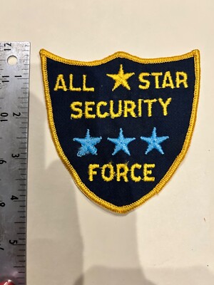 All Star Security Force Patch | eBay