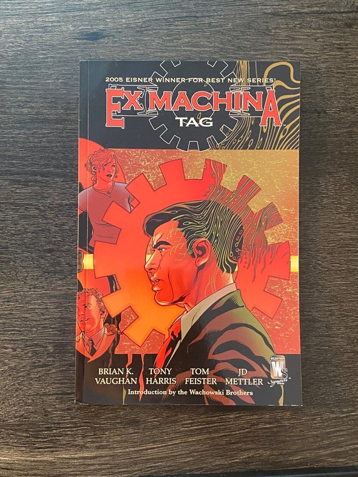 Ex Machina collected vol 1 & 2-Brian K Vaughn-Image Comics/Wildstorm-VG ...