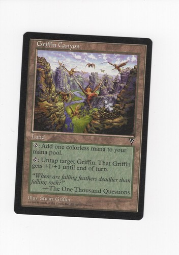 Griffin Canyon Vision LP MTG Magic the Gathering g | eBay