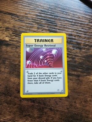 Pokémon TCG Super Energy Retrieval Neo Genesis 89 Regular Unlimited ...