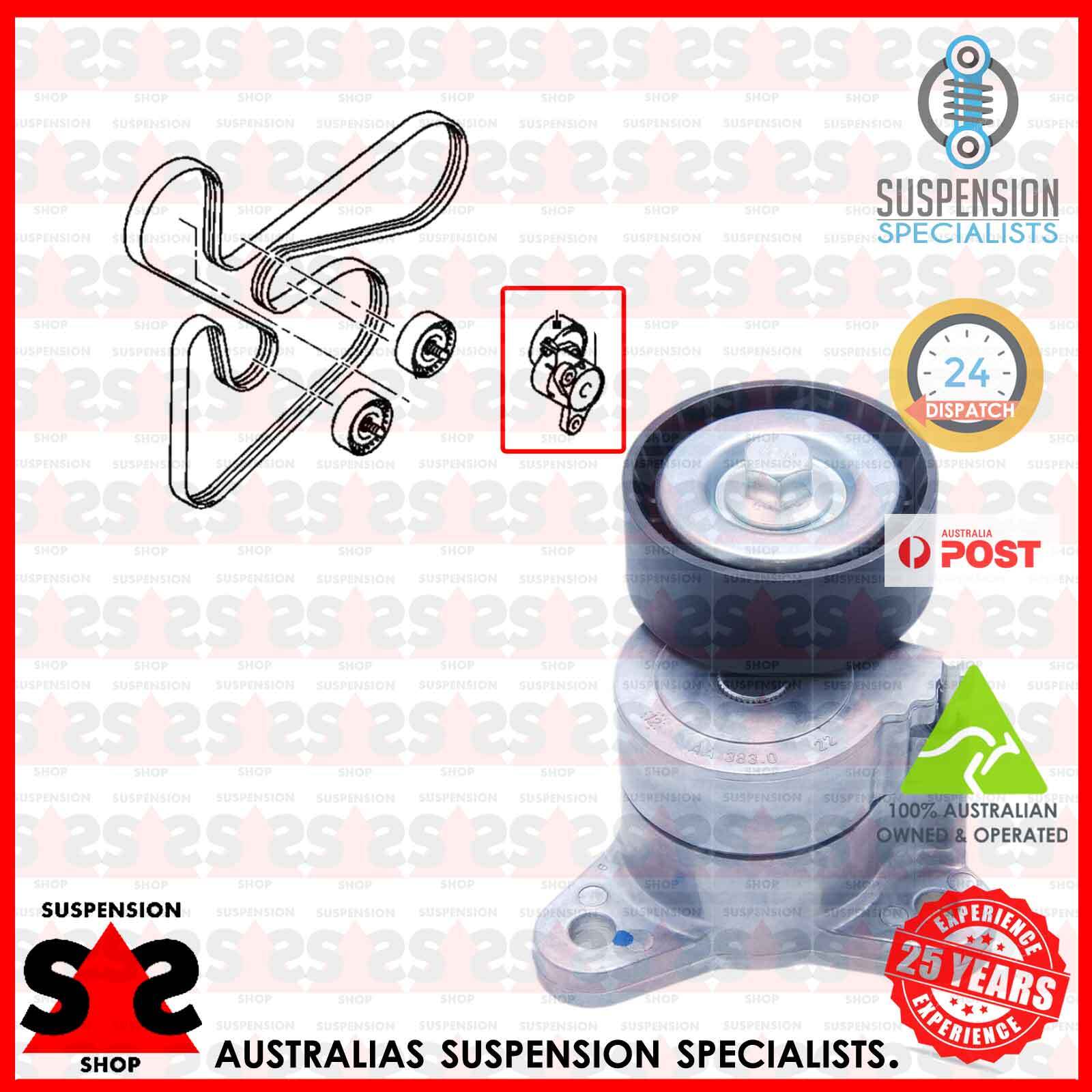 Belt Tensioner, V-Ribbed Belt Suit PEUGEOT 4007 (Vu_, Vv_) 2.0 4x4 4007 ...