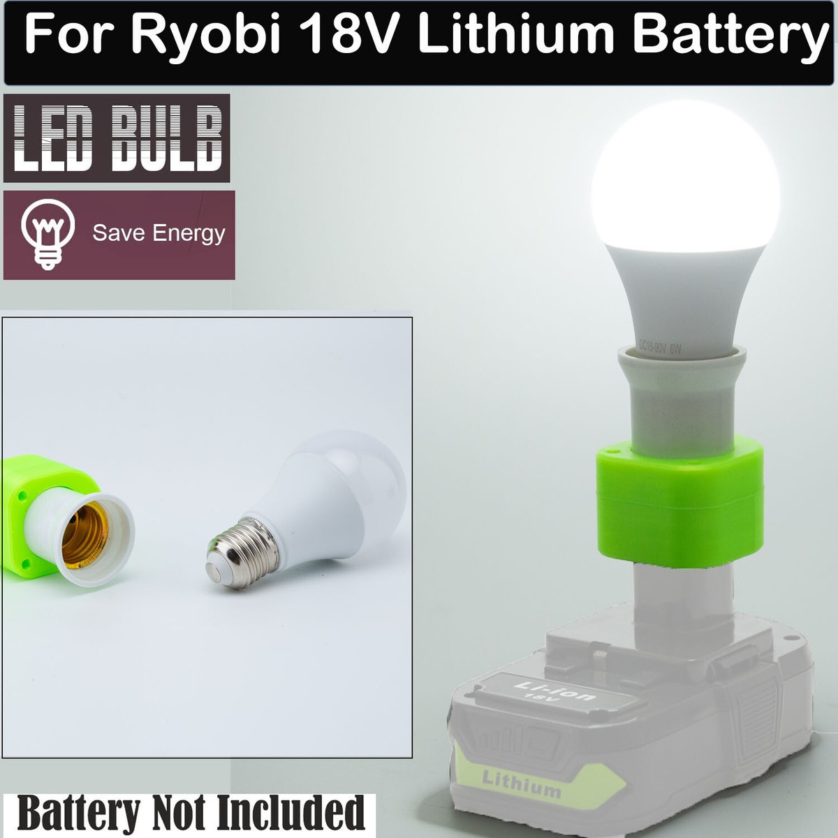 Ryobi 18v Flashlight Bulb Nite Ize 3 Volt LED Flashlight Bulb Fits