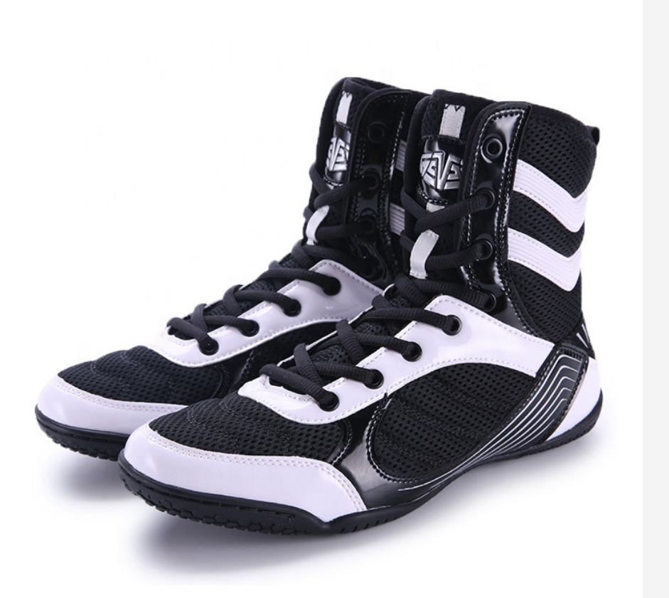 Men Boxing Wrestling Shoes Breathable MMA Shoes | eBay