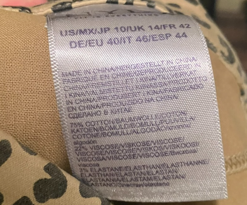 NYDJ Ami Skinny Leopard Print Jeans Animal Print High Rise Size 10 | eBay