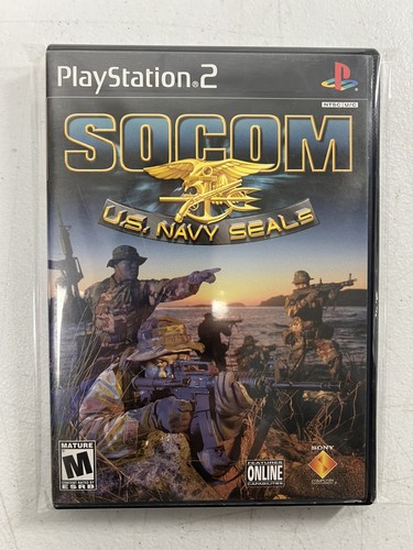 SOCOM US Navy Seals (PS2 PlayStation 2) + Reg Card - Complete CIB ...