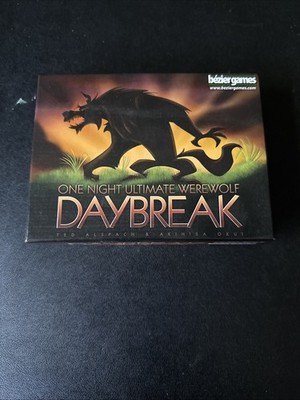 One Night Ultimate Werewolf: Daybreak Complete Bézier Games 2020 | eBay