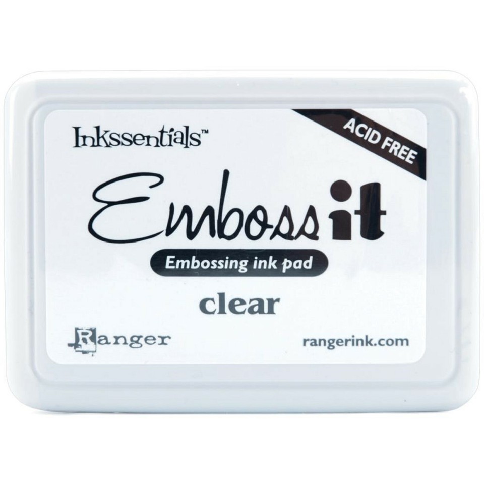 Ranger Emboss it Clear Ink Pad OR 33ml Clear Re-Inker New Emboss Ink | eBay