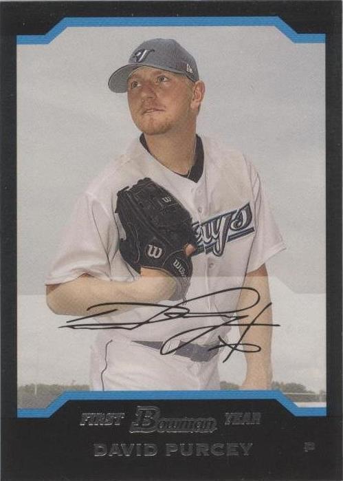 2004 Bowman Draft Picks & Prospects - David Purcey #BDP116 (RC) for ...
