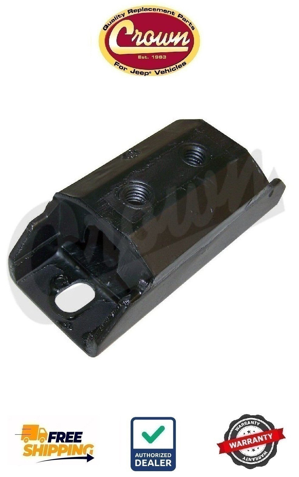 TRANSMISSION MOUNT FOR JEEP CJ5 CJ6 CJ7 CJ8 71-91 CROWN J1370910 | eBay