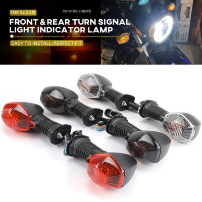 Front Rear Turn Signal Light For SUZUKI DRZ 400/E/S/SM GSXR 600/750 ...
