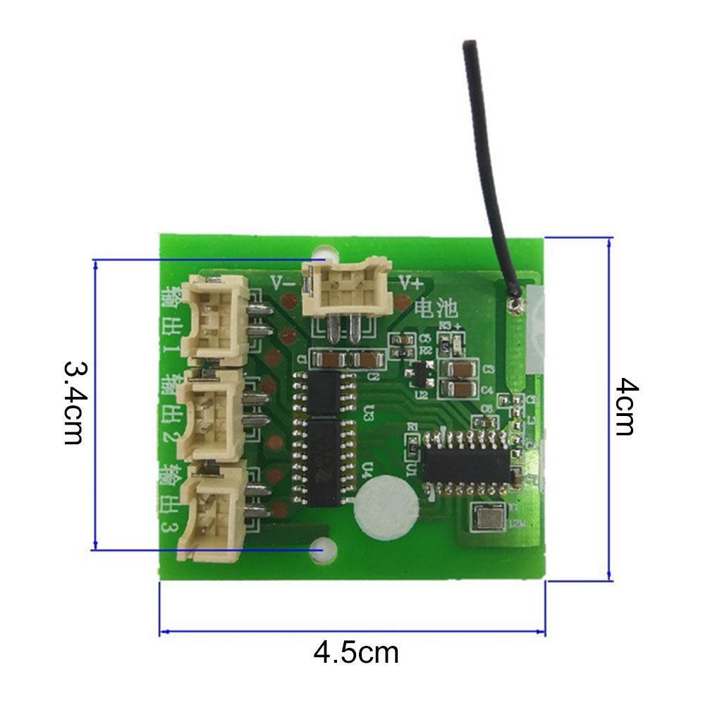 2.4G RC Transmitter Car Model Module 6CH Remote Controller for RC Boat ...