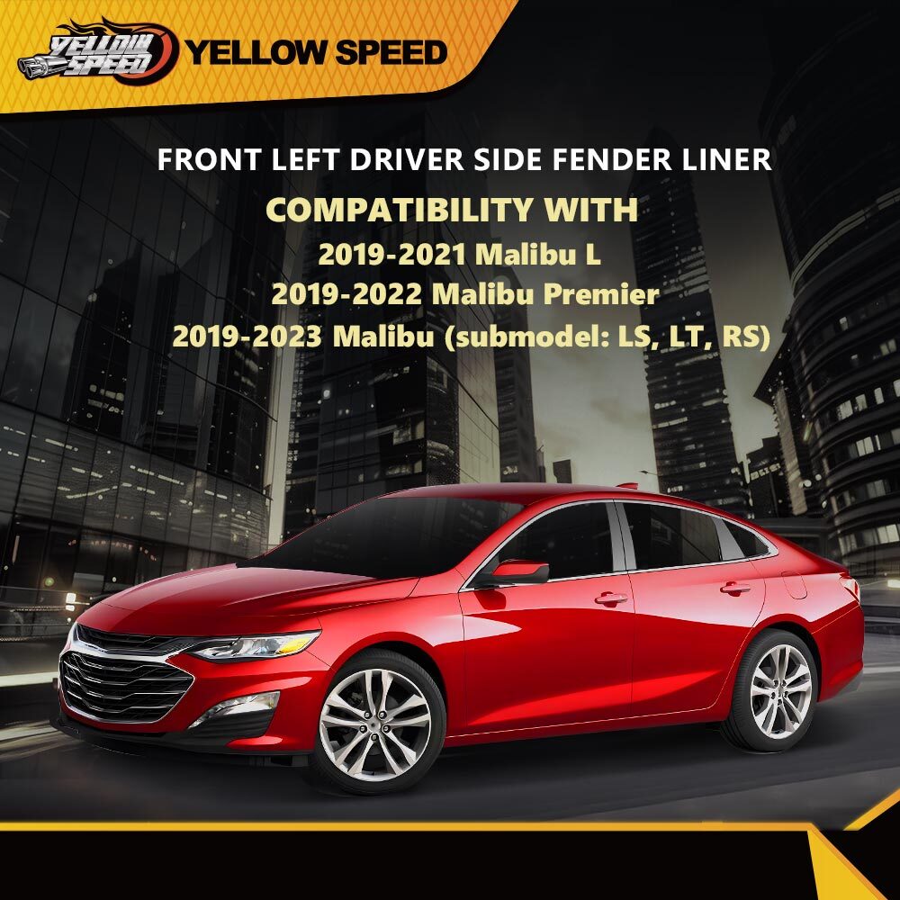 2019-2023 Chevrolet Malibu Front Driver Left Side Fender Liner ...