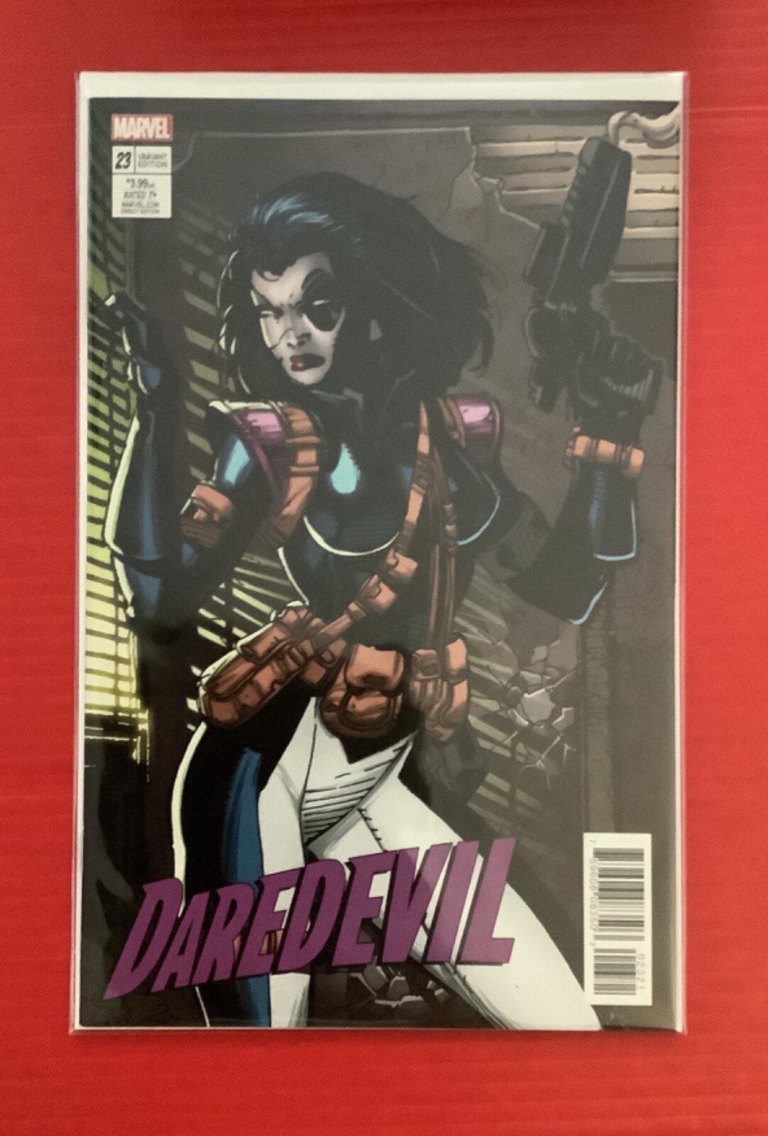 DAREDEVIL #23 DOMINO VARIANT COVER NEAR MINT BUY TODAY AT RAINBOW COMICS | eBay