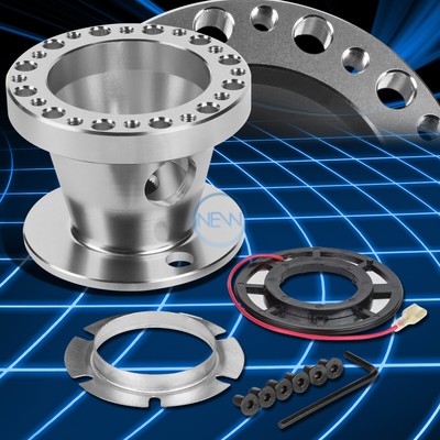 Silver 6-Holes Steering Wheel Hub Adaptor for JDM AE86 Corolla SW20 MR2 ...