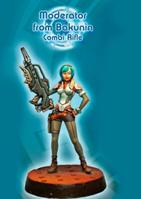 INFINITY Primed Moderator Female Bakunin Starter Nomads Corvus Belli ...