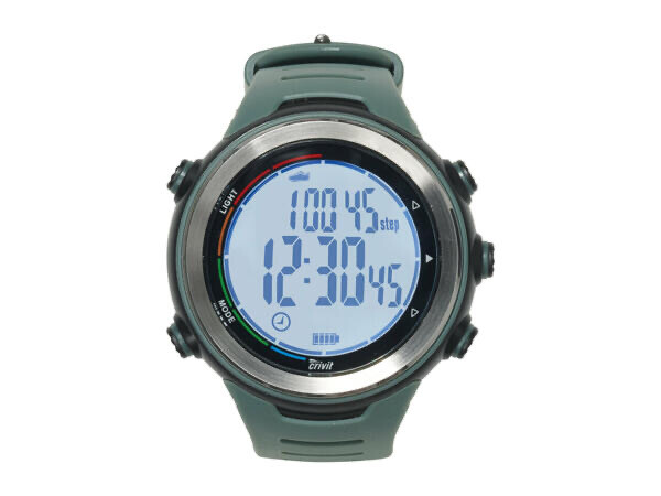 Heart Rate Monitor Watch Crivit Pedometer Pulse Sleep Tracker Water ...