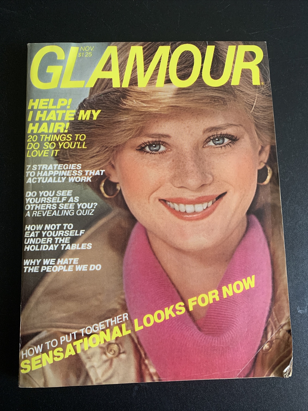 VTG Glamour Magazine Nov 1976 Shaun Casey in Sensational Looks for Now pre owned | eBay