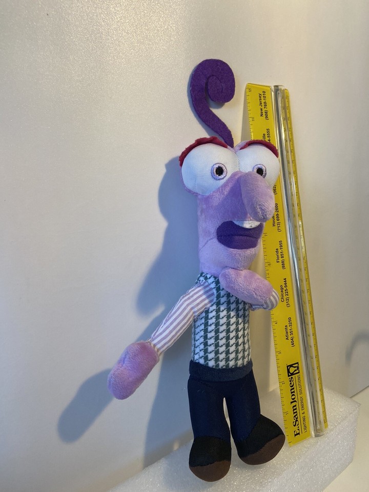 Disney Pixar - Inside Out - Fear - 10" Plush Window Cling Character Toy ...