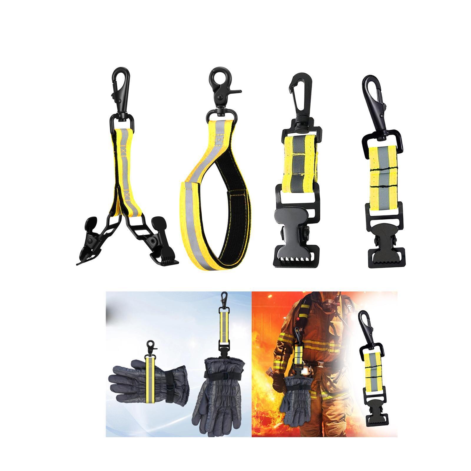 Firefighter Glove Strap Turnout Gear Portable Firefighter Work Glove ...