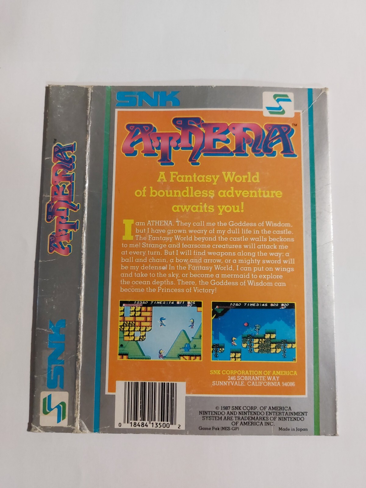 Athena (Nintendo Entertainment System, 1987) for sale online | eBay