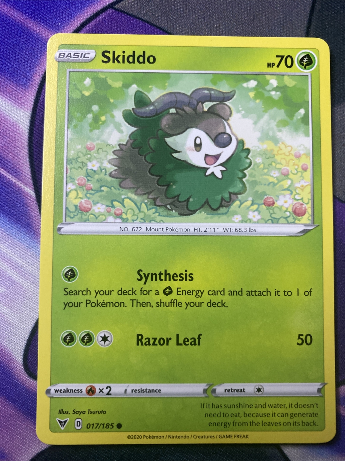 Pokemon TCG Vivid Voltage Skiddo 017/185 | eBay