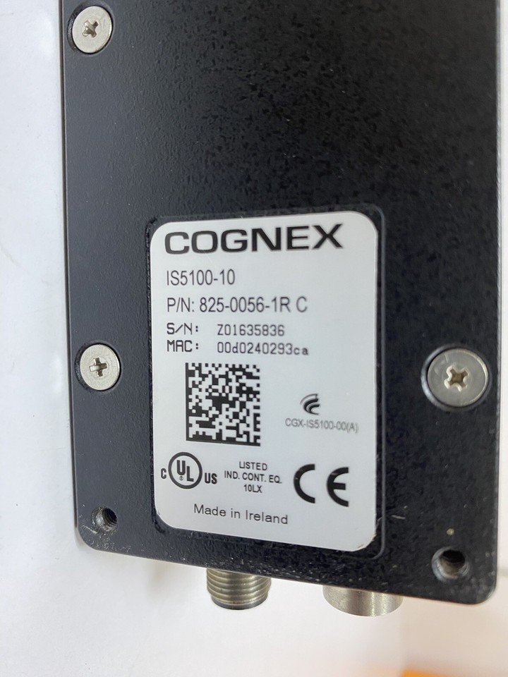 COGNEX IS5100-10 P/N:825-0056-1R C /800-5870-1R B | eBay