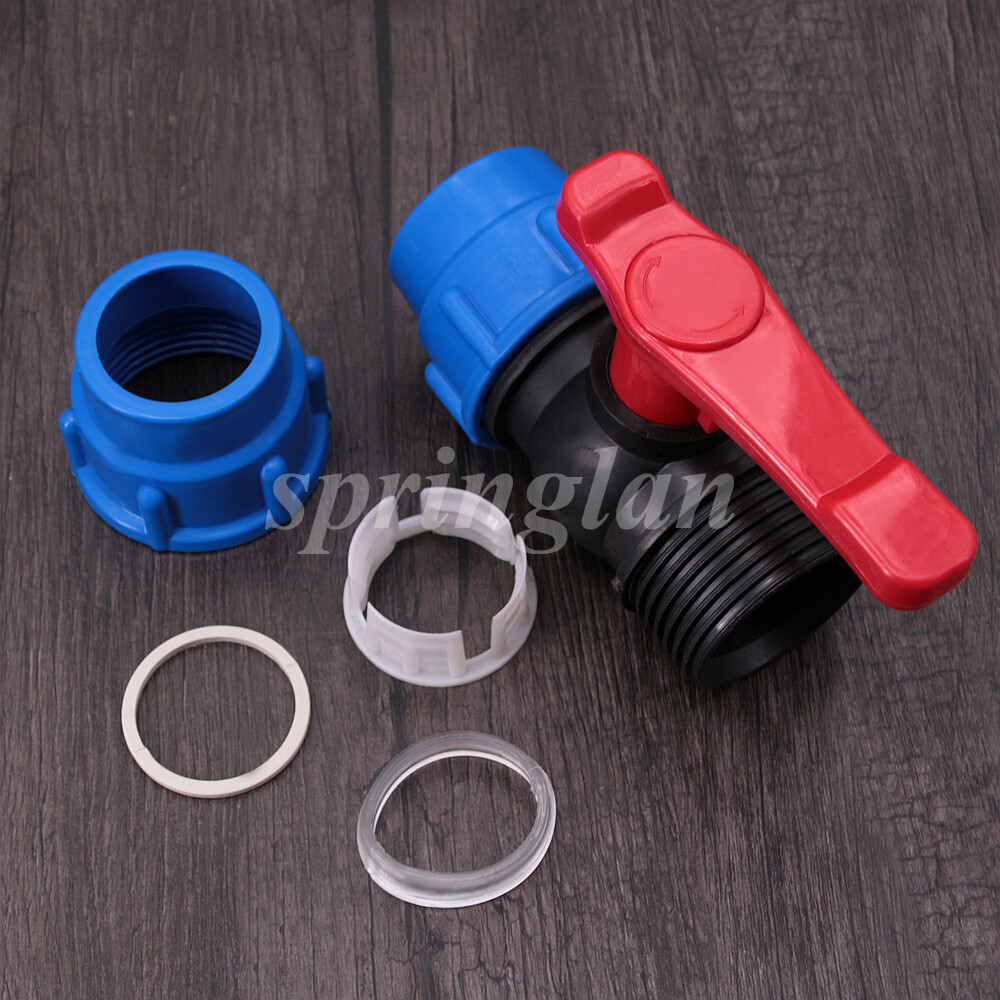 NEW HDPE Stopcock Stop Tap Compression Fitting Water Pipe | 40mm 50mm ...