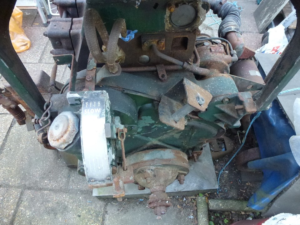 VINTAGE LISTER FR2 DIESEL ENGINE, SUIT TRAD NARROW BOAT, or STATIC SHOW ...