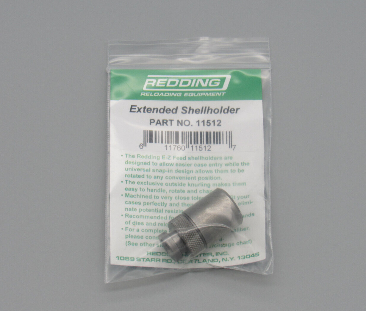 Redding Reloading #12 Extended Shell Holder (38 Special 357 Mag ...