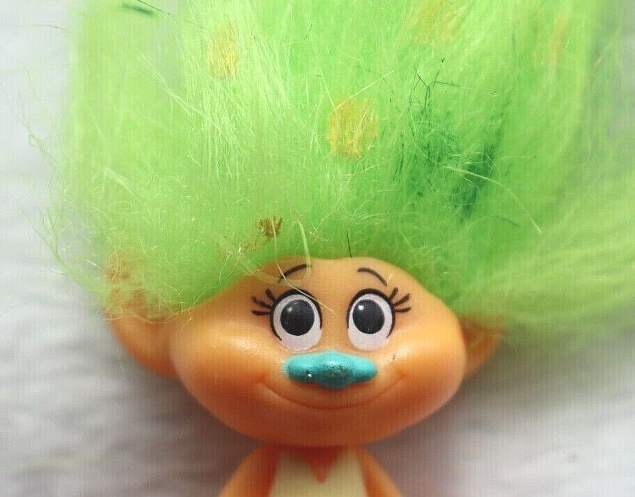 Troll - Green Hair 2" Tall Dreamworks Animation Trolls Figure | eBay