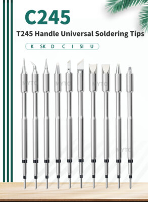 JBC C245 compatible soldering tips knife chisel bevel barrel point by ...