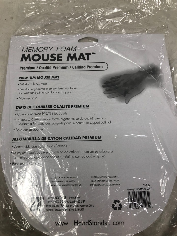 HandStands (59107) Mouse Pad Mat - Black 12844591071| eBay