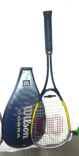 SPRT - Titanium Wilson COBRA SQUASH RACQUET Titanium Series SMASH ...
