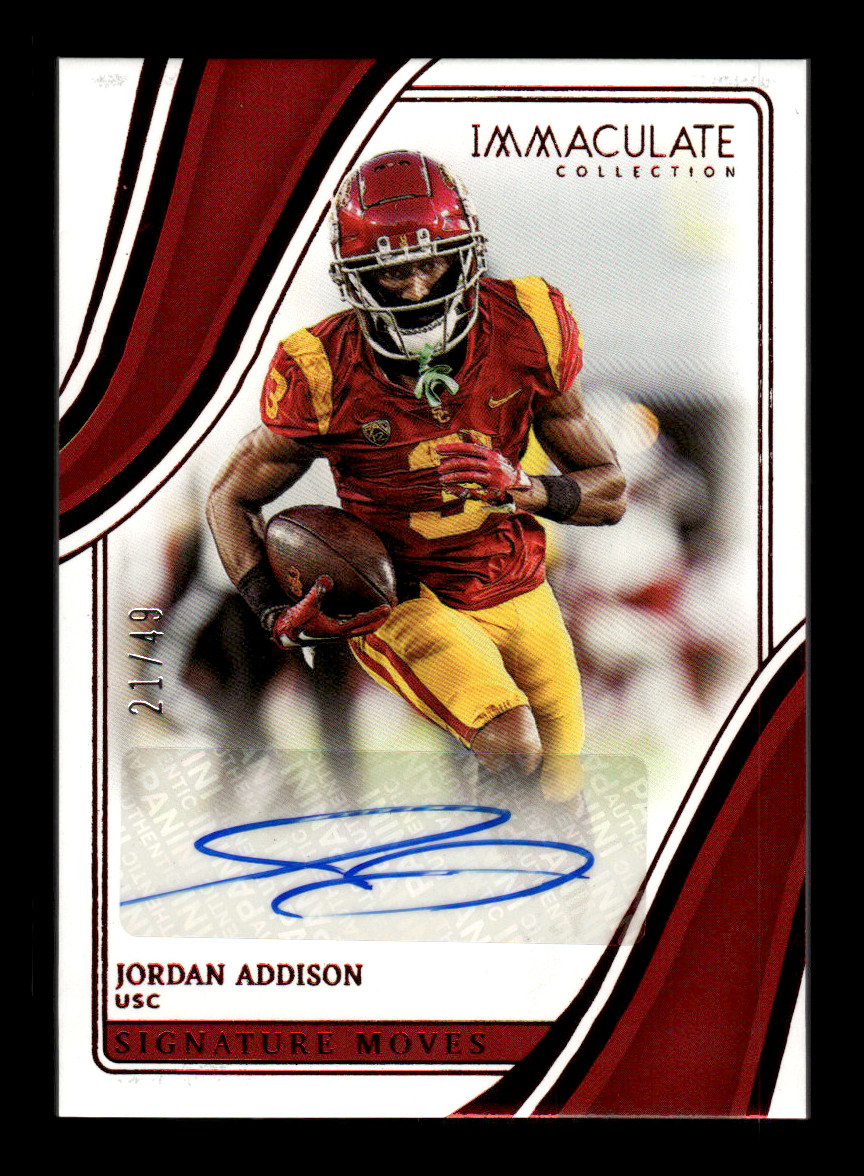 2023 Panini Immaculate Collection Collegiate - Signature Moves Ruby #SM ...