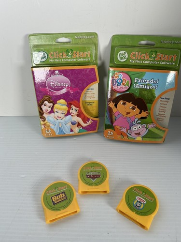 Leap Frog Click Start My First Computer Software Lot Of 5 Games | eBay