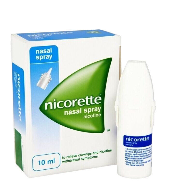 Nicorette Nasal Nicotine Spray - 10ml for sale online | eBay