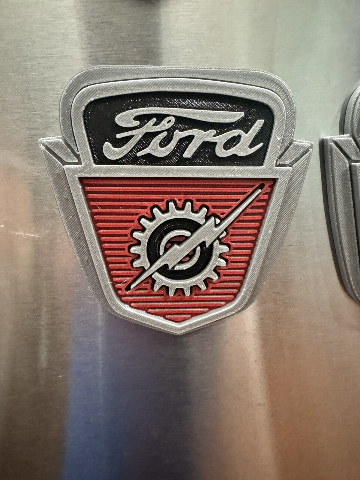 1953 1954 1955 1956 Ford Truck Emblem 3D Printed man cave Toolbox Decor ...