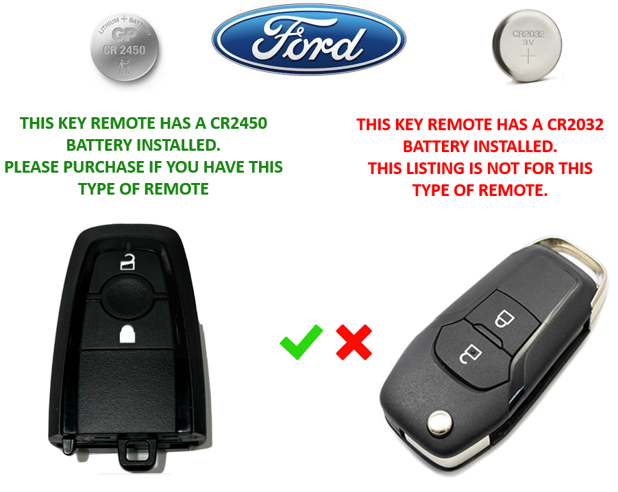 Ford Focus Key Fob Batterynull