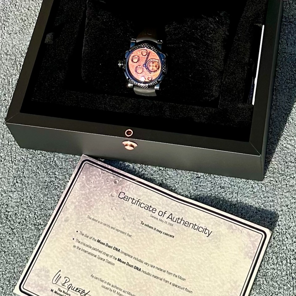 Romain Jerome Moon Dust Watch DNA Series - Black Mood Ochre - 63 out of ...