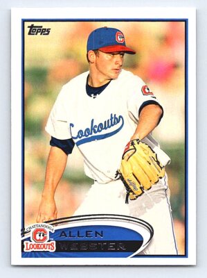 2012 Topps Pro Debut Allen Webster #29 Chattanooga Lookouts | eBay