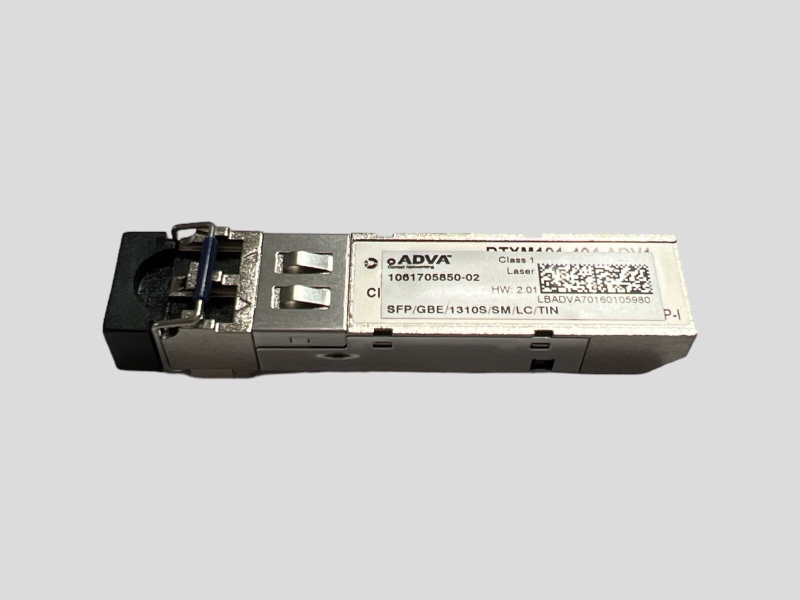 ADVA SFP/GBE/1310S SM/LC/TIN SFP, 1000BASE-LX, 1310NM, 10KM SMF, I-temp ...