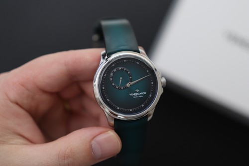 Venezianico Redentore Enigma 40mm Men's Dress Watch On Leather Strap ...