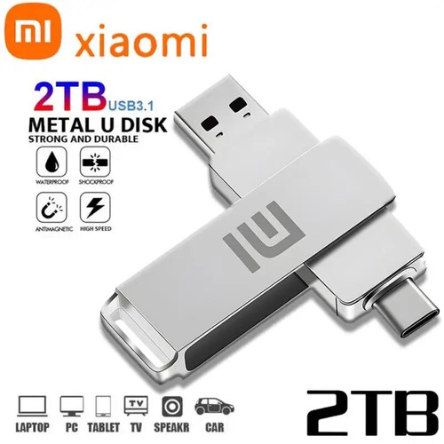 1 TB 2TB 4TB Flash Drive Type C OTG USB 3.0 Memory Stick For Phone PC ...