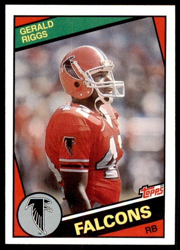 1984 TOPPS GERALD RIGGS ATLANTA FALCONS #218 | eBay