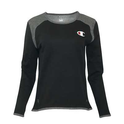 Champion Reverse Weave Women's (Black) Performance Long Sleeve Tech ...