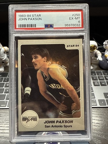 1983-84 STAR #250 JOHN PAXSON ROOKIE RC PSA 6 | eBay