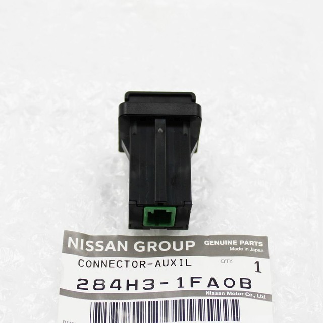 OEM Nissan 284H31FA0B Connector Auxilary Audio System 284h3-1fa0b for ...