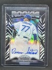 2019 Panini Prizm Rookie Auto Zebra Prizm /99 Dennis Santana #RA-DS ...
