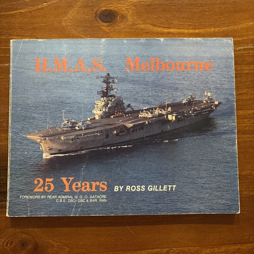 HMAS Melbourne By Ross Gillett 1980 Royal Australian Navy Warship ...
